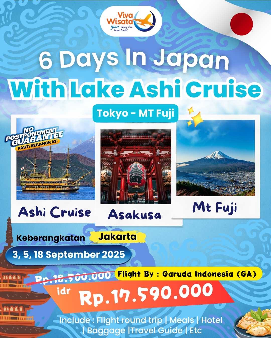 Liburan Jepang 2025: Jelajahi Keindahan Lake Ashi Cruise & Wisata Seru